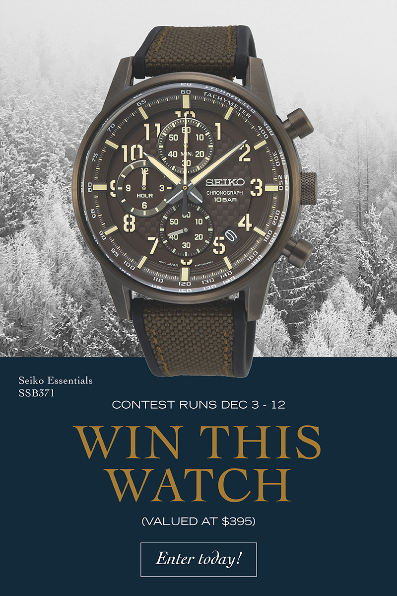Christmas Giveaway – Canada Watch House